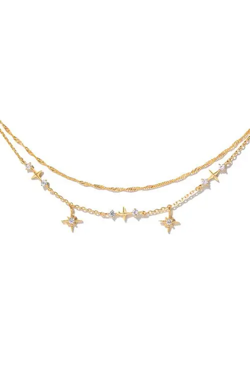 GIRLS CREW Wandering Stars Necklace - Gold