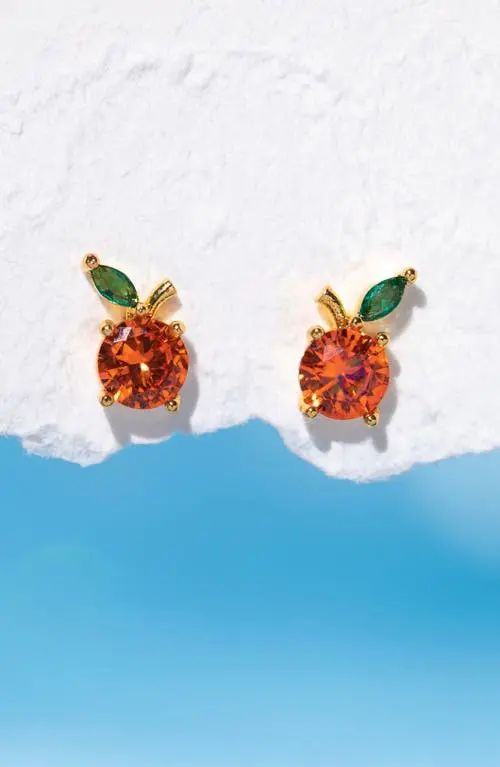GIRLS CREW Orange Stud Earrings
