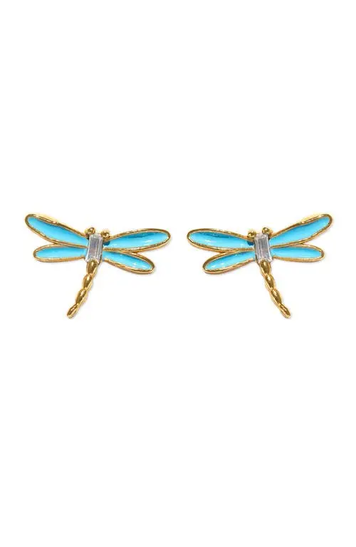 GIRLS CREW Dragonfly Stud Earrings - Gold