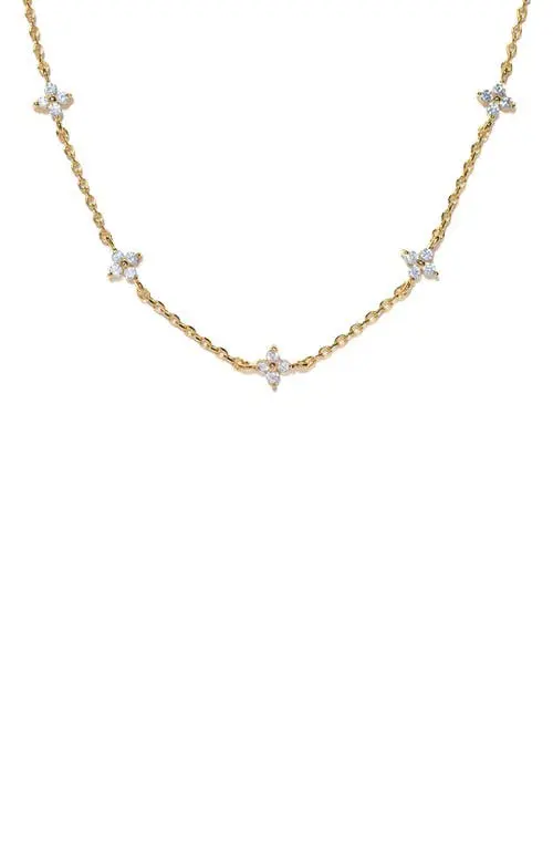 GIRLS CREW Shimmer Blossom Necklace - Gold