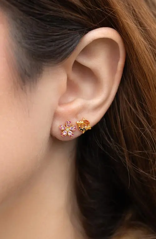 GIRLS CREW Stud Earrings Set Of 4