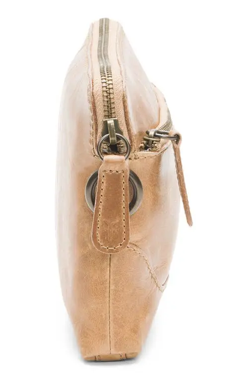 THE FRYE COMPANY Melissa Convertible Leather Wristlet