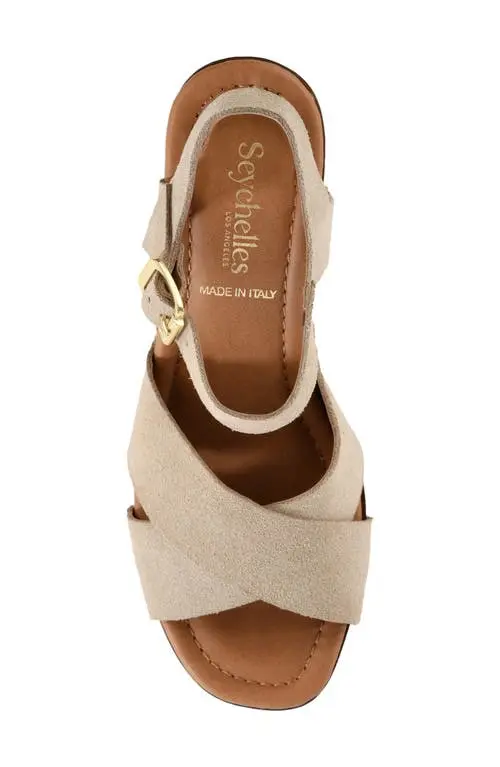 Seychelles Paloma 2 Ankle Strap Platform Sandal - Sand