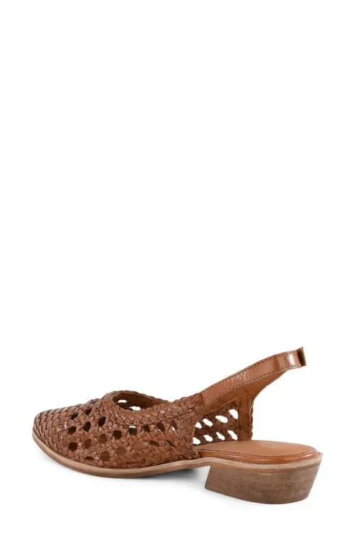 Seychelles Roxanne Slingback Flat - Tan