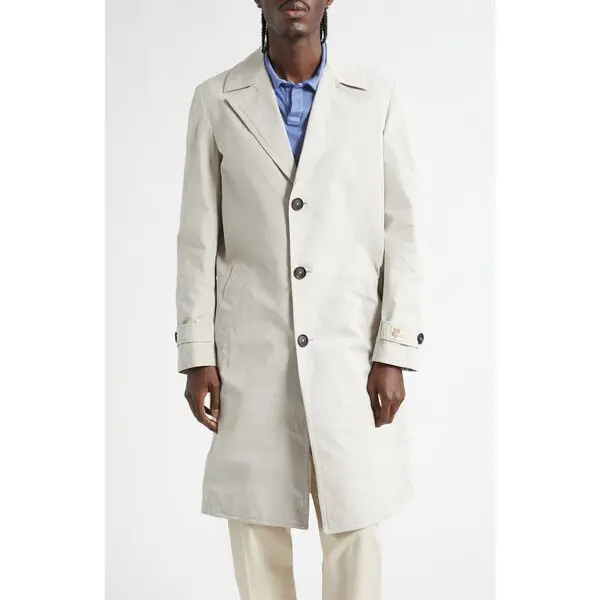 Massimo Alba Rain2 Water Repellent Duster Coat