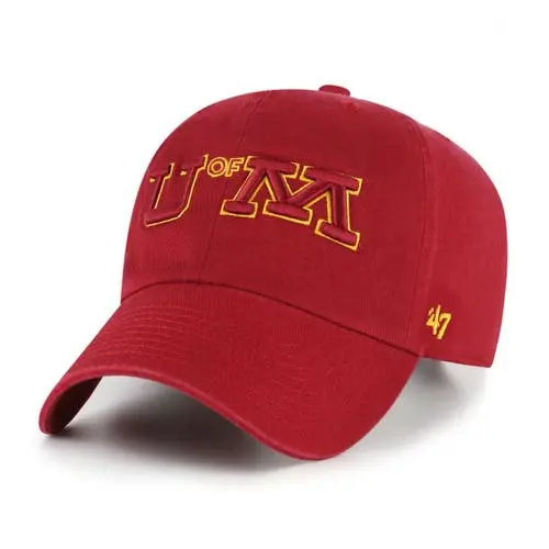 '47 Minnesota Golden Gophers Vault Clean Up Adjustable Hat - Maroon