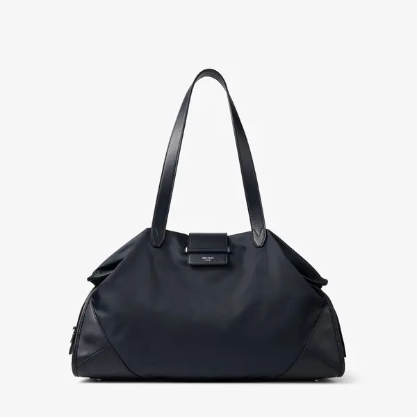JIMMY CHOO Bar Holdall Large - Marine/gunmetal
