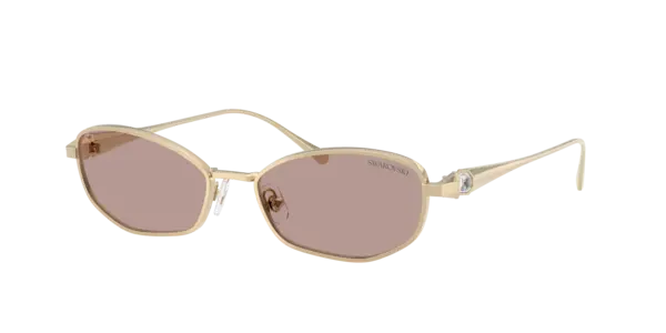 SWAROVSKI Sunglasses - Light Purple Brown