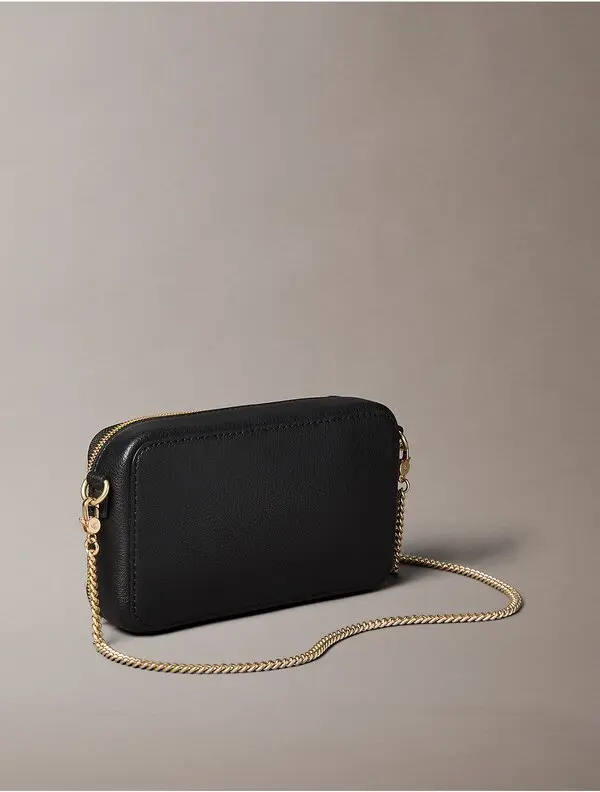 Calvin Klein Minimal Monogram Camera Bag - Black