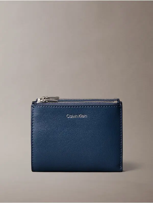 Calvin Klein Foil Logo Double Zip Card Case - Key Largo