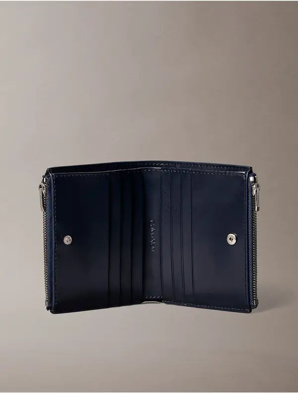 Calvin Klein Foil Logo Double Zip Card Case - Key Largo