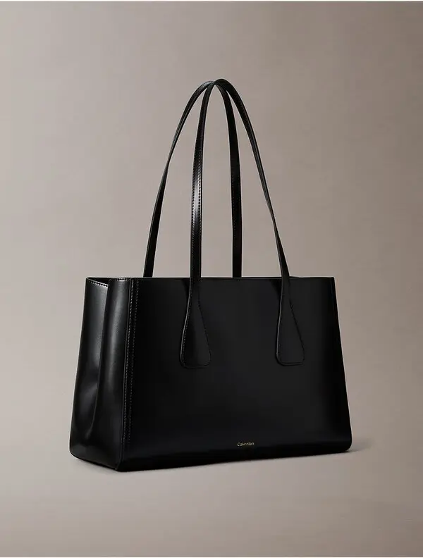 Calvin Klein Monogram Medium Work Tote Bag