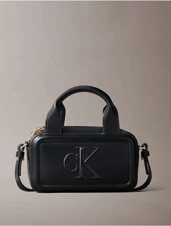 Calvin Klein Monogram Bauletto Bag