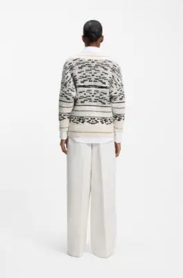 BOSS Jacquard-pattern Sweater