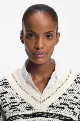 BOSS Jacquard-pattern Sweater