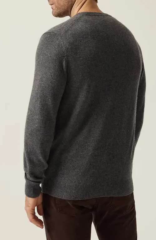 34 Heritage Cashmere Crewneck Sweater - Charcoal