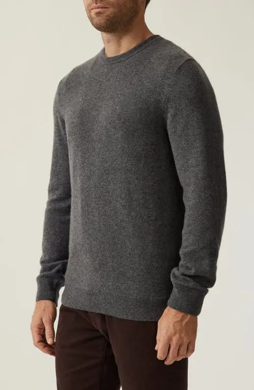 34 Heritage Cashmere Crewneck Sweater - Charcoal