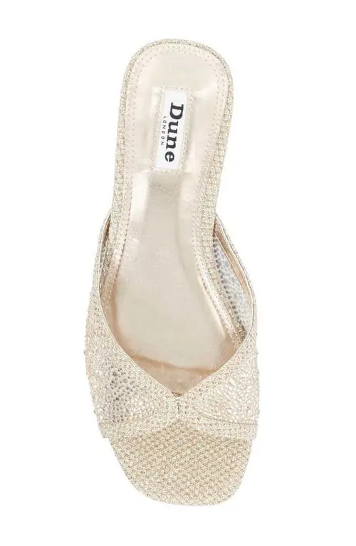Dune London Naya Crystal Studded Sandals