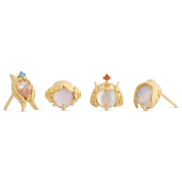 GIRLS CREW Star Wars™ Mismatched Stud Earrings Set Of 4 - Gold