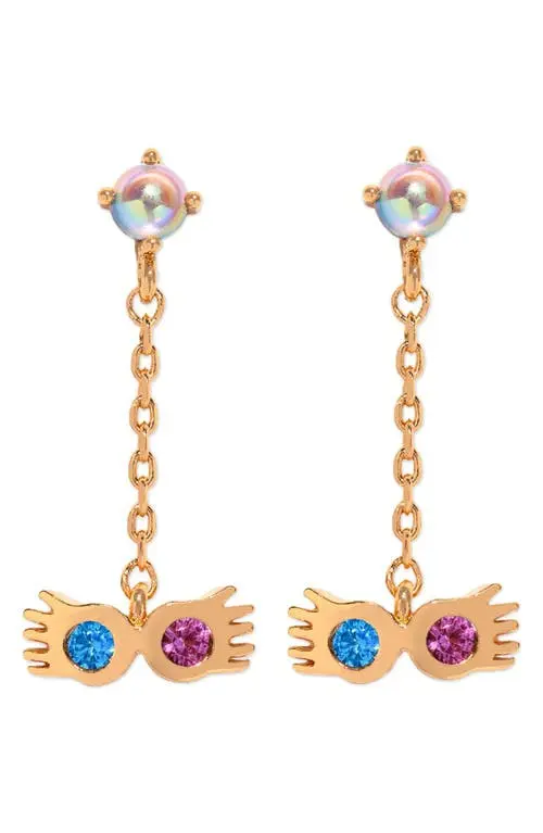 GIRLS CREW X Harry Potter™ Luna Lovegood Drop Earrings - Gold