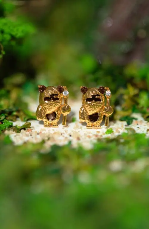 GIRLS CREW Star Wars™ Ewok™ Stud Earrings