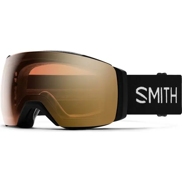 SMITH I/o Mag™ Chromopop™ Xl Low Bridge Snow Goggles - Black/pro Photochromic Gold