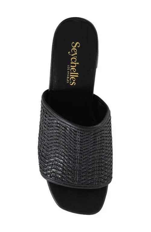 Seychelles Adapt Block Heel Sandal - Black