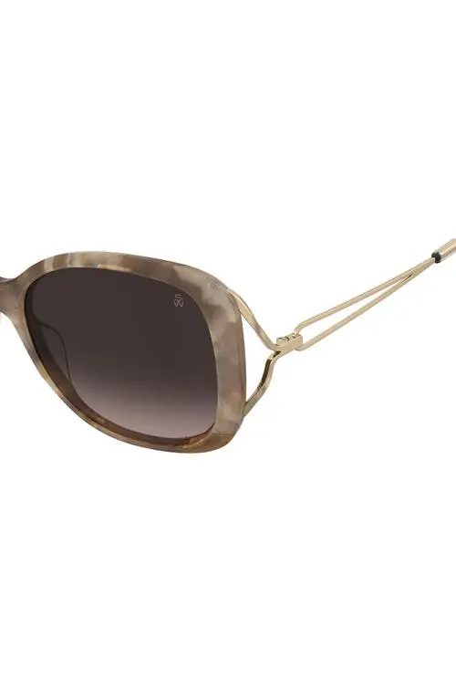 STUART WEITZMAN 58mm Square Sunglasses