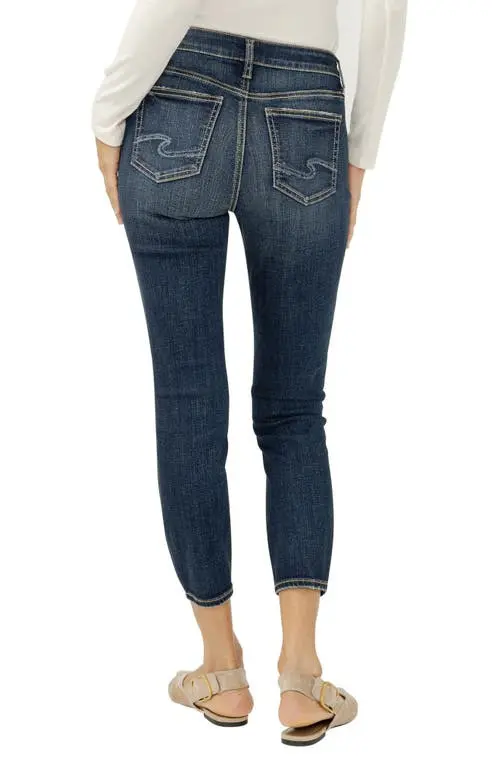 SILVER JEANS CO. Elyse Crop Skinny Jeans