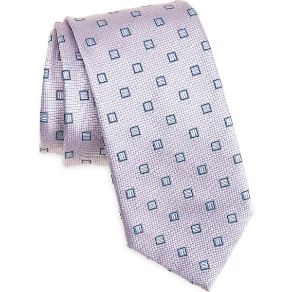 Brioni Silk Neck Tie - Pink/bluette