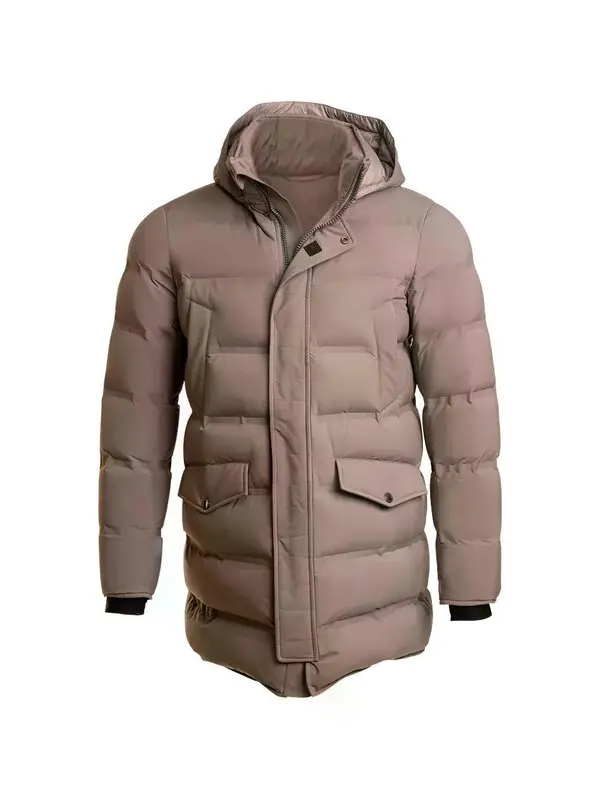 Kiton Hekla Zip Fastening Puffer Coat
