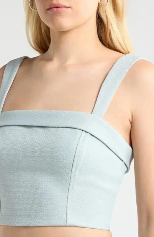Astr The Label Kinslee Crop Top - Baby Blue