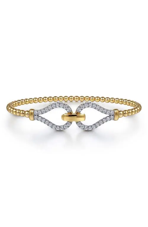 GABRIEL & CO. Diamond Link Bracelet - Gold