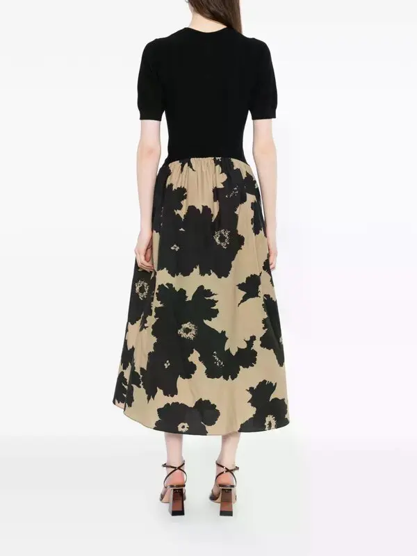 LESS Floral-print Dress