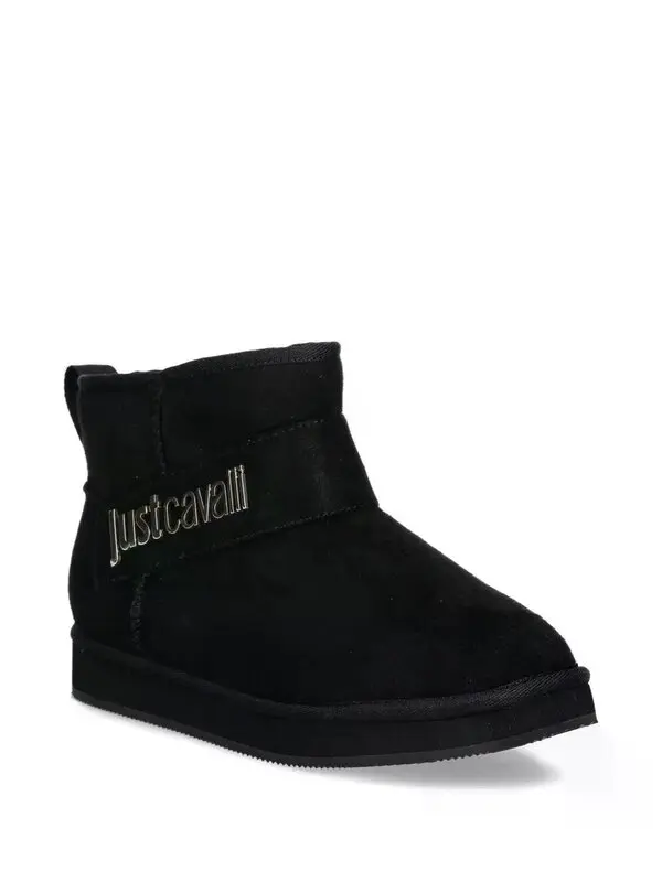 Just Cavalli Logo-strap Boots