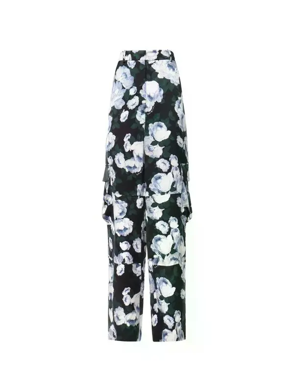 Stella McCartney Floral-print Cargo Pants