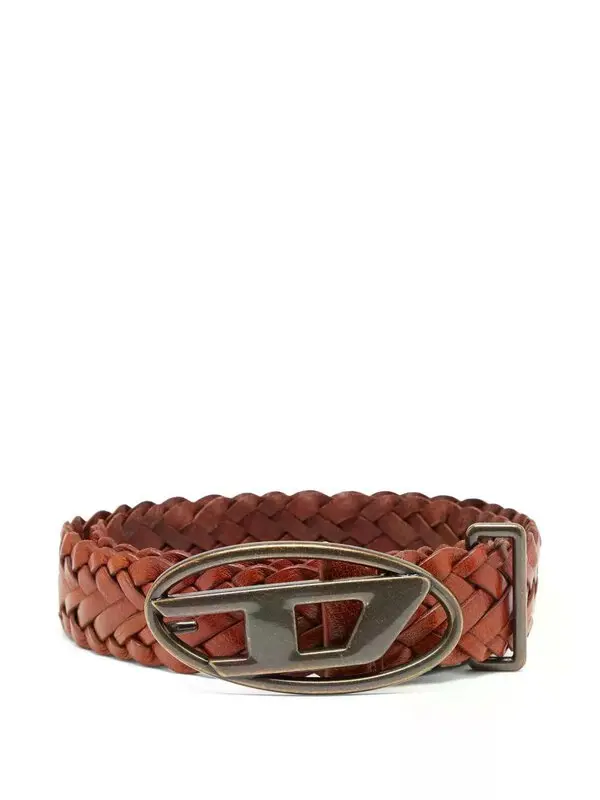 DIESEL® B-1dr Braided Belt - Brown