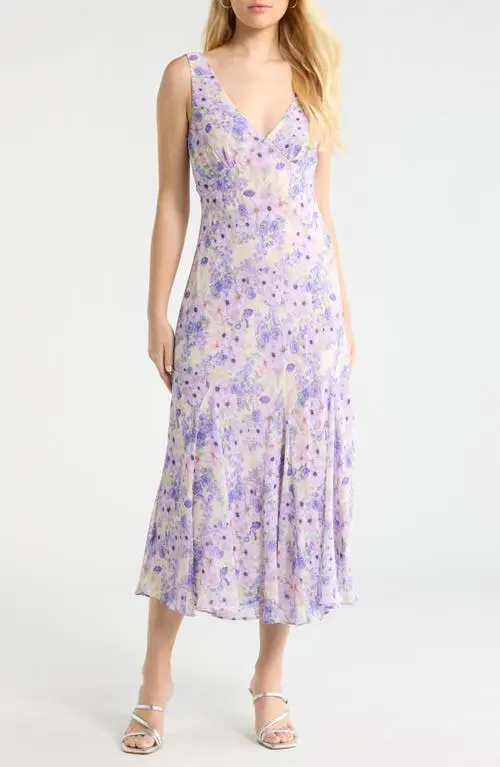 Astr The Label Symone V-neck Maxi Sundress