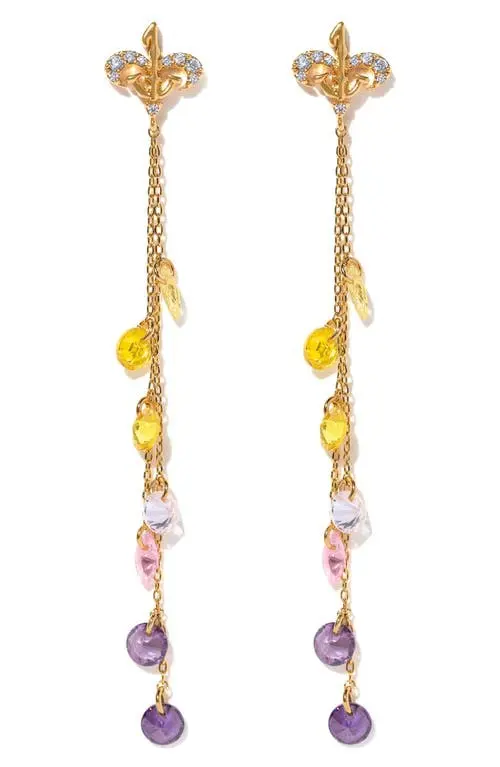 GIRLS CREW Star Wars™ Queen Of Naboo™ Drop Earrings - Gold
