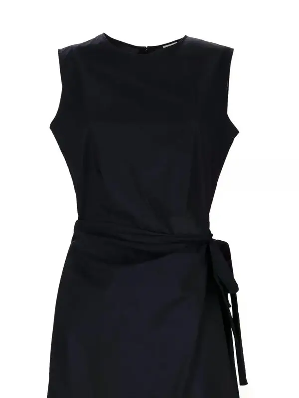 Aspesi Tie-waist Midi Dress - Blue