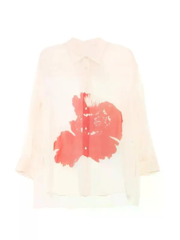 LESS Silk Shirt - Pink