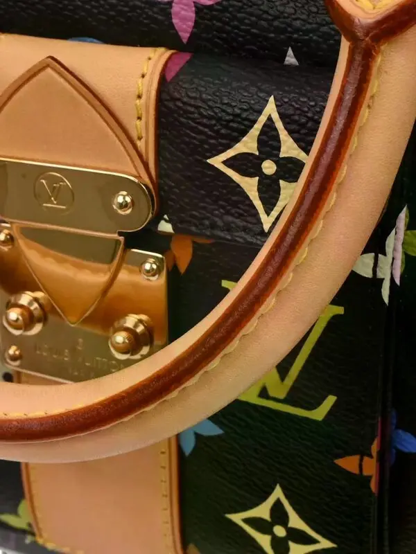 LOUIS VUITTON X Takashi Murakami 2007 30 Speedy Tote Bag