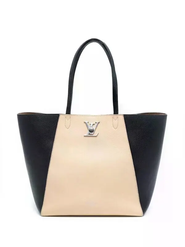 LOUIS VUITTON 2016 Lockme Cabas Tote Bag