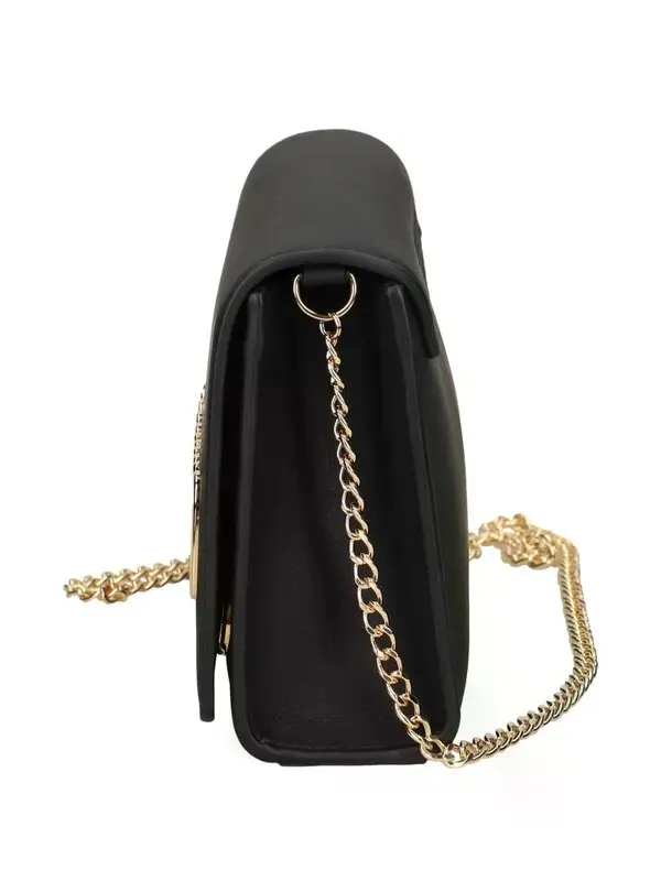 Moschino Logo-lettering Crossbody Bag - Black