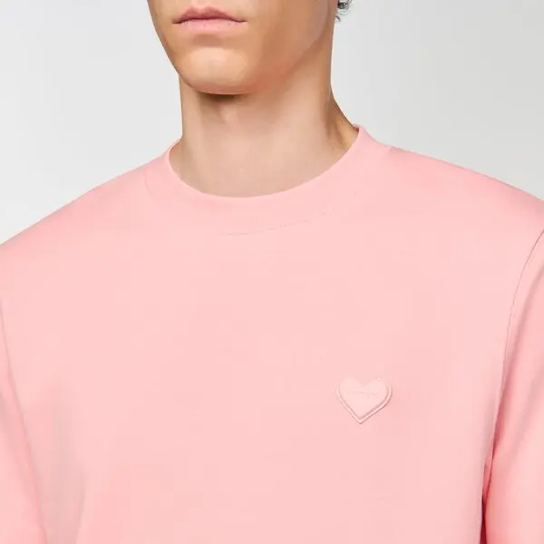 Sandro Heart Patch Crewneck Sweatshirt