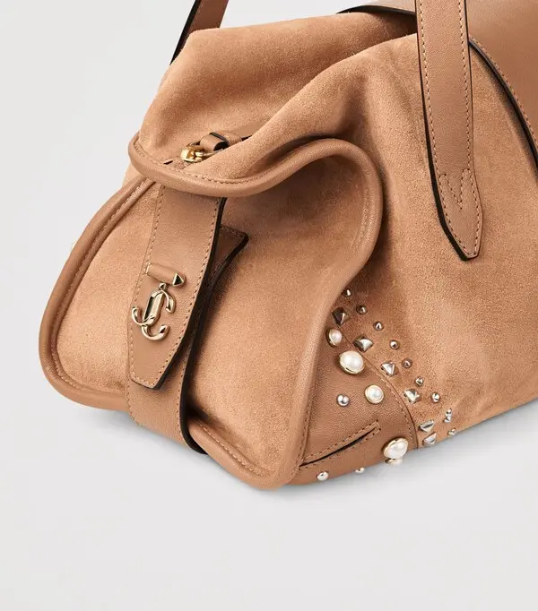 JIMMY CHOO Suede Bar Holdall
