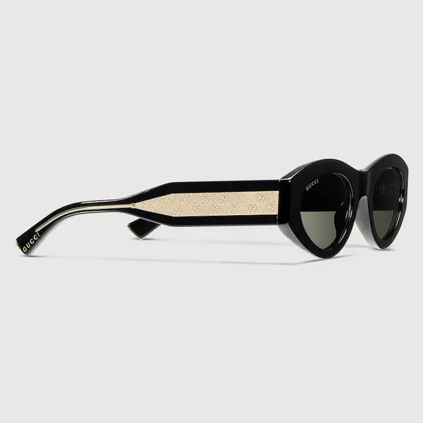 Gucci Oval Frame Sunglasses
