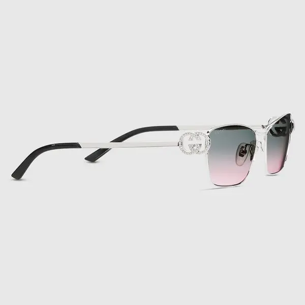 Gucci Rectangular Frame Sunglasses