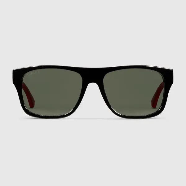 Gucci Square Frame Sunglasses - Black