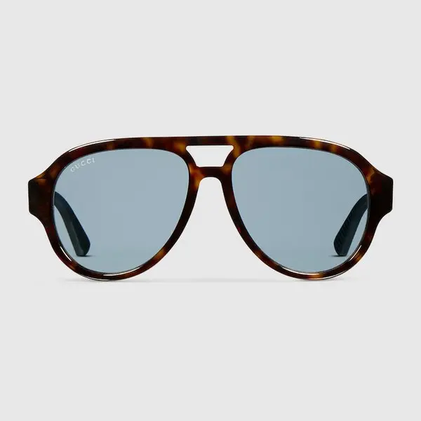 Gucci Pilot Sunglasses - Black